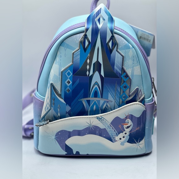 Loungefly | Bags | Loungefly Disney Frozen Princess Elsa Castle Mini ...